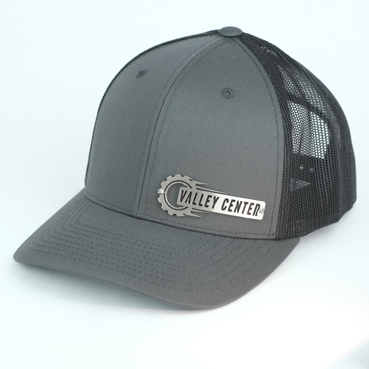 Valley Center Grey/Black – Patriot Forge Works - Custom Metal Badge ...