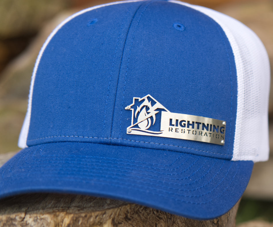 Custom Metal Badge Hats for Business and Patriots – Patriot Forge Works ...