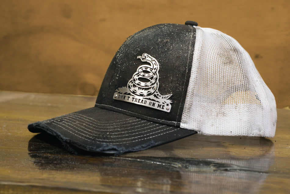 Custom Metal Badge Hats for Business and Patriots – Patriot Forge Works ...